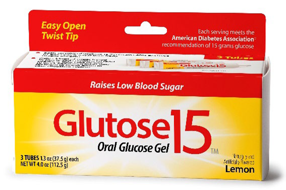 GLUCOSE GLUTOSE GEL 15GM 3/PK